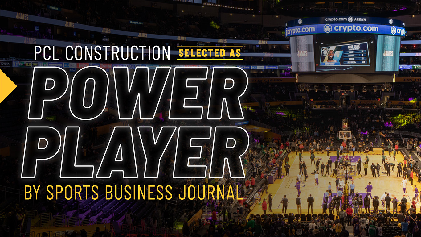 PCL Construction Named Power Player by Sports Business Journal PCL Construction Named Power Player by Sports Business Journal