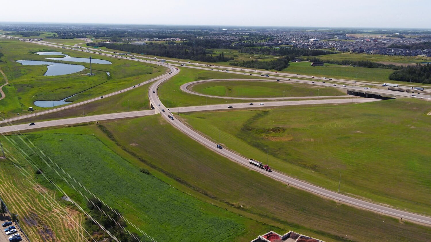 Anthony Henday Drive and Stony Plain Road (100 Avenue) Interchange