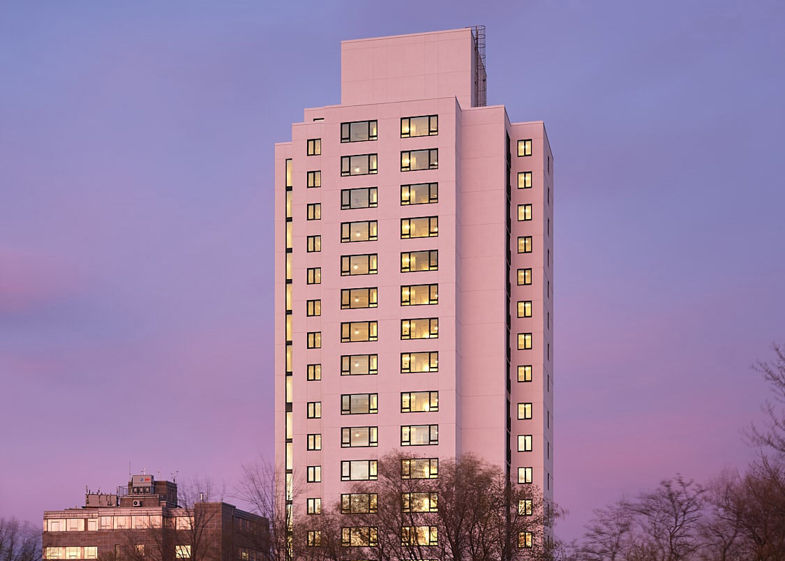 Ken Soble Tower at 500 MacNab Passive House Renewal Project