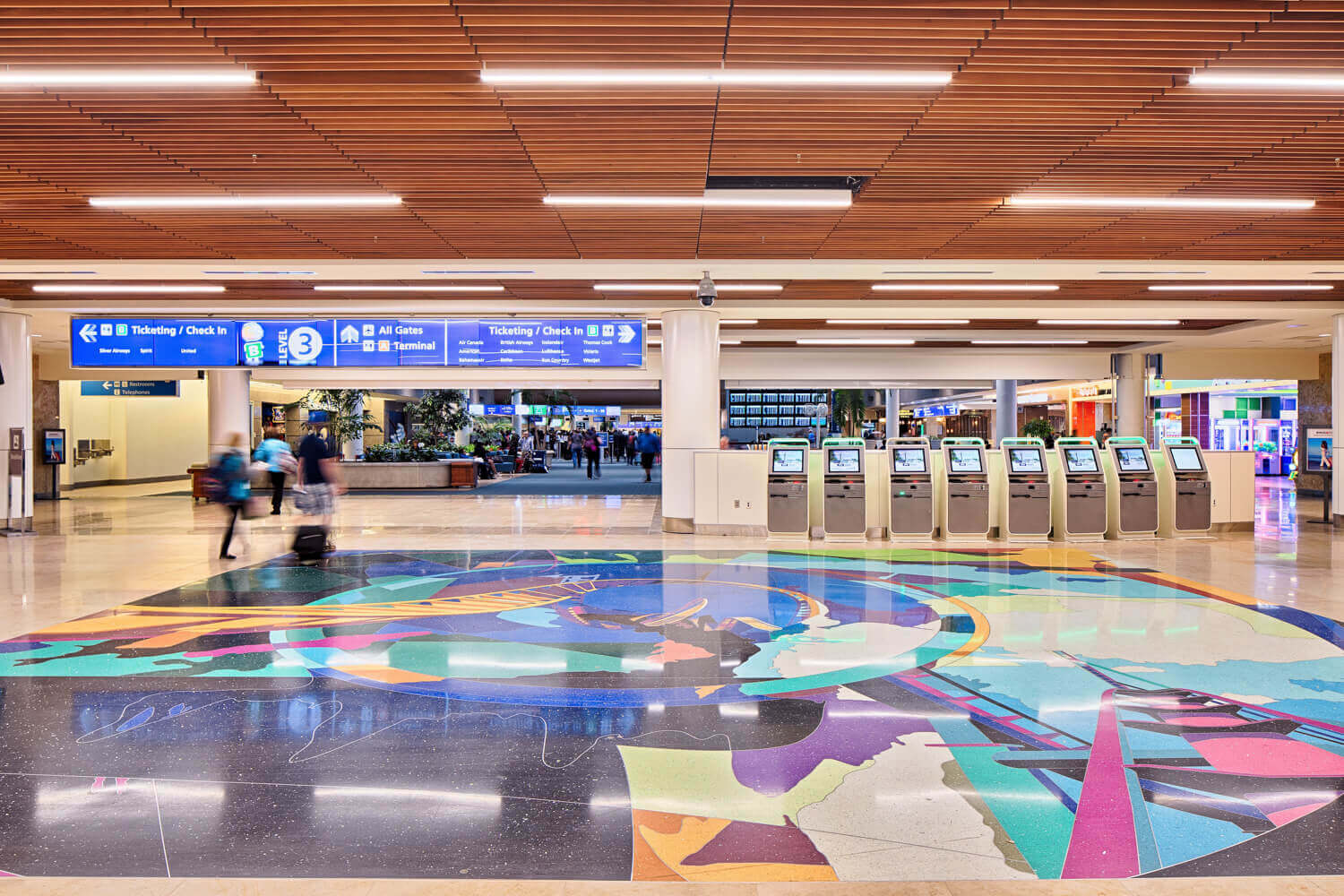 Orlando International Airport Main Ticket Lobby Modifications