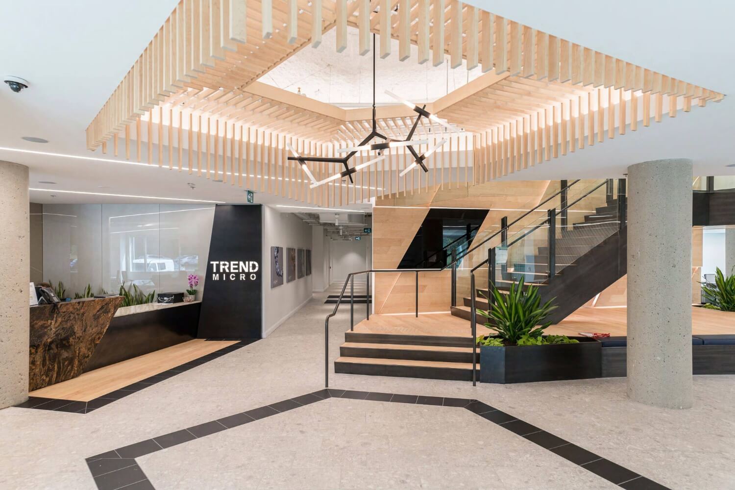 Trend Micro Level 1 and 2 Office Renovation