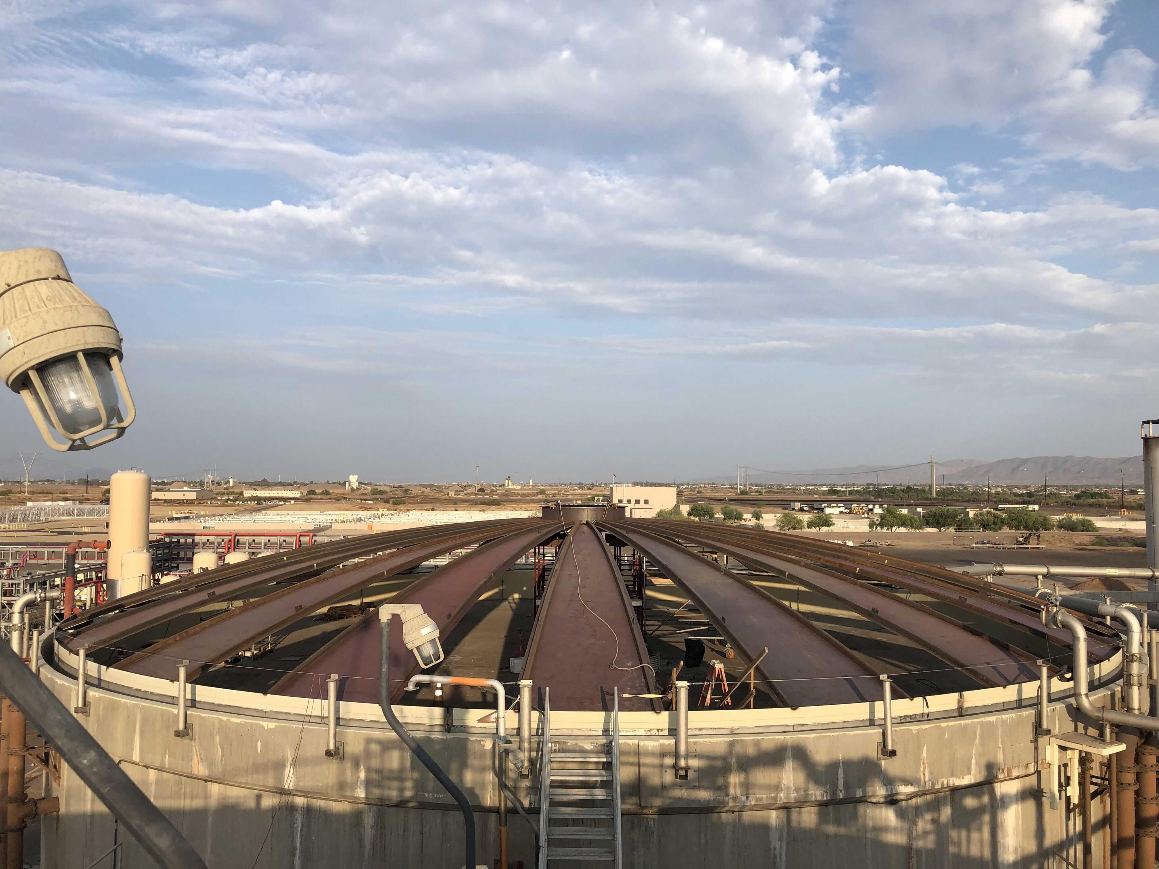 91st Avenue Wastewater Treatment Plant Digester Dome Replacement