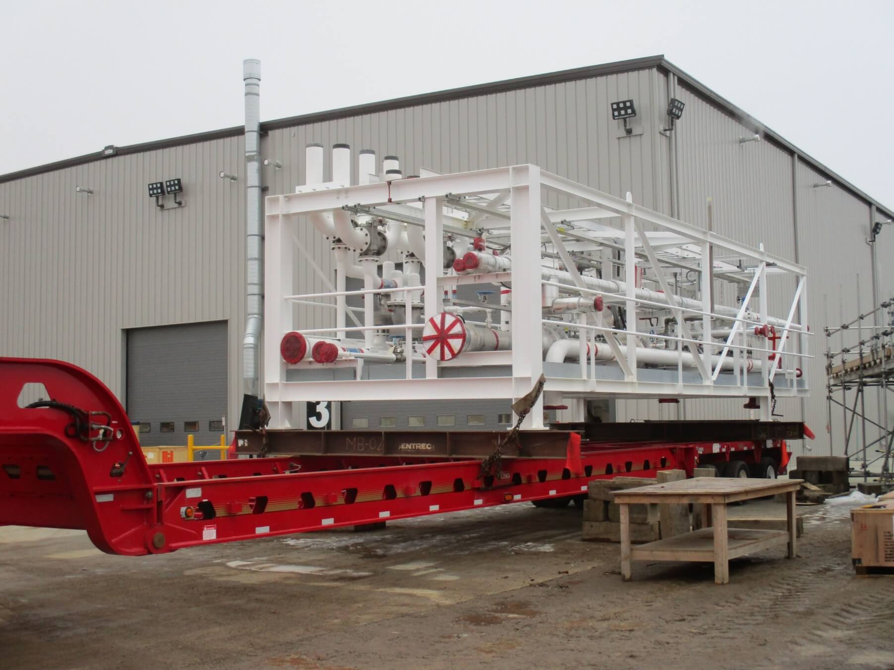 Praxair NWR Air Separation Unit Module Assembly and Fabrication