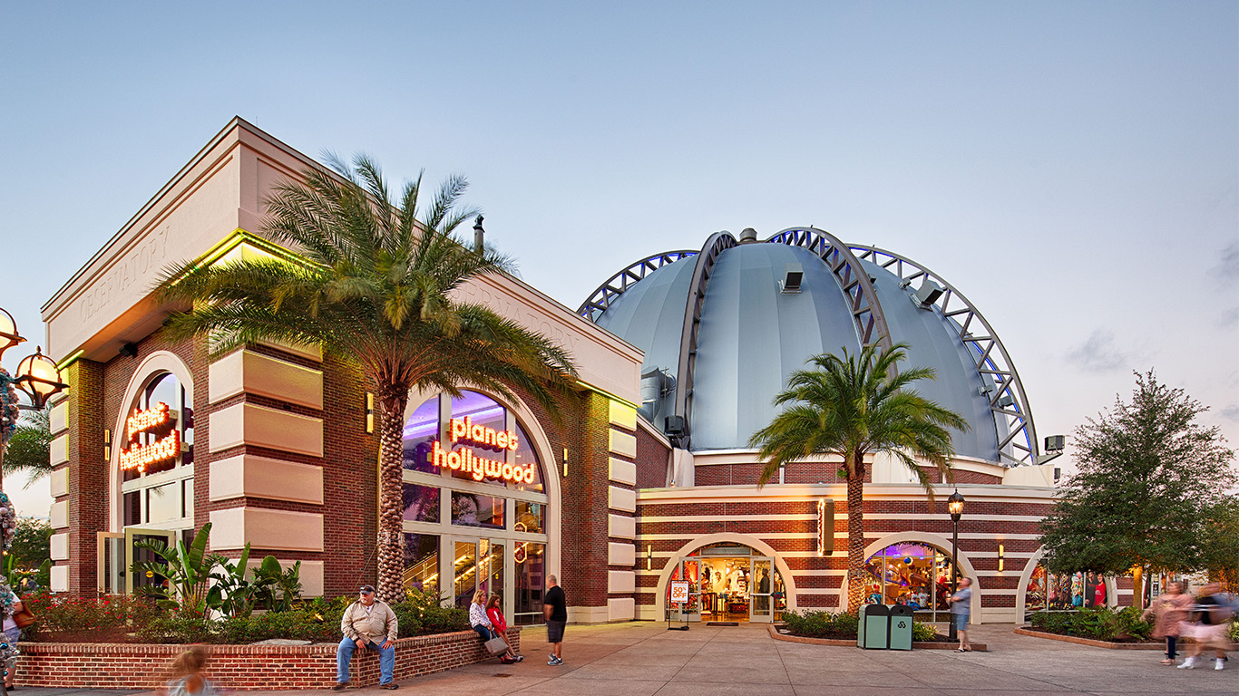 Planet Hollywood at Disney Springs