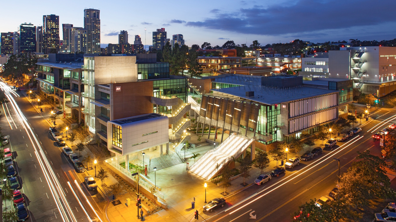 SDCCD City College Business and Humanities Buildings