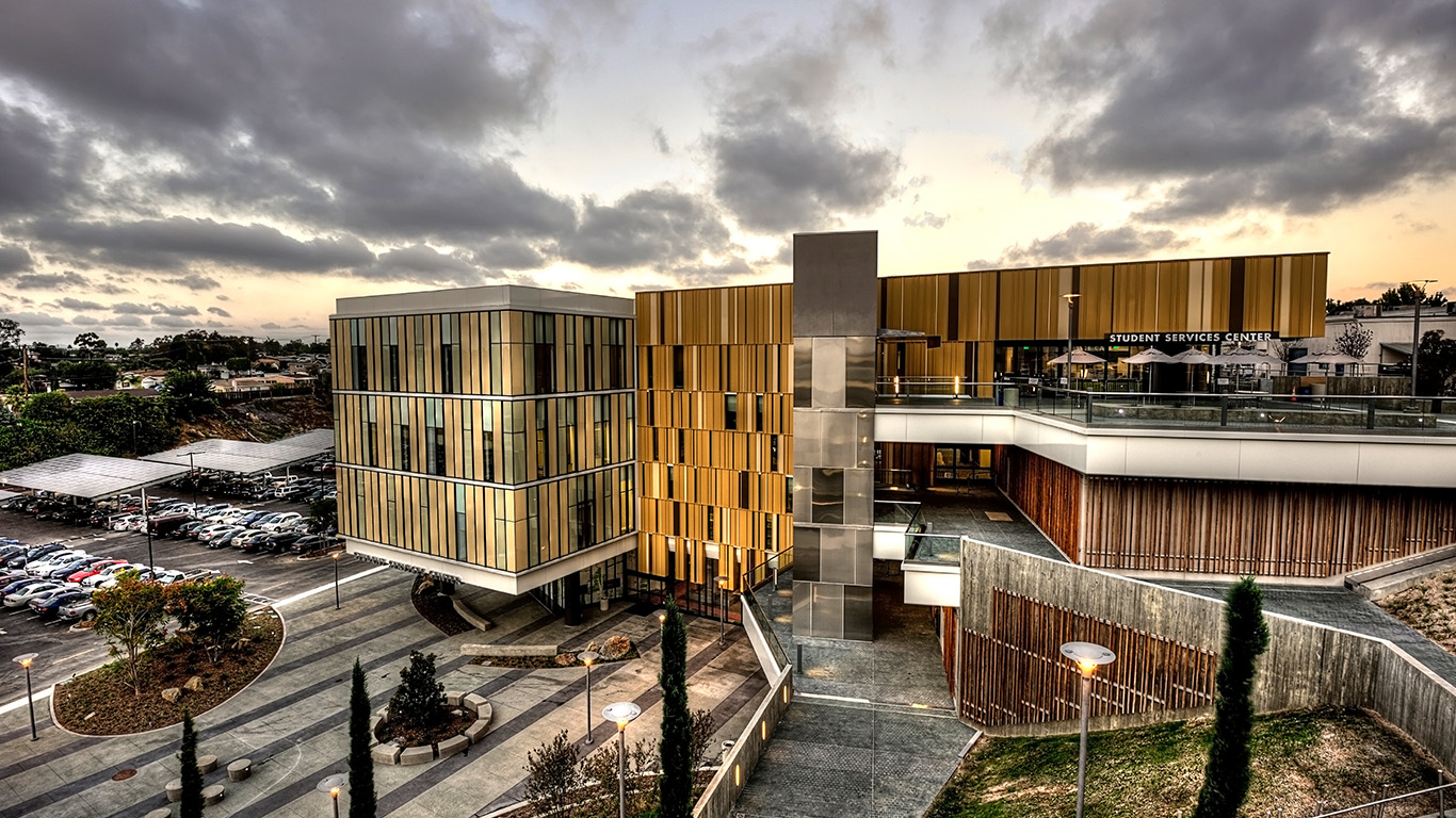 SDCCD Mesa College Student Services Building